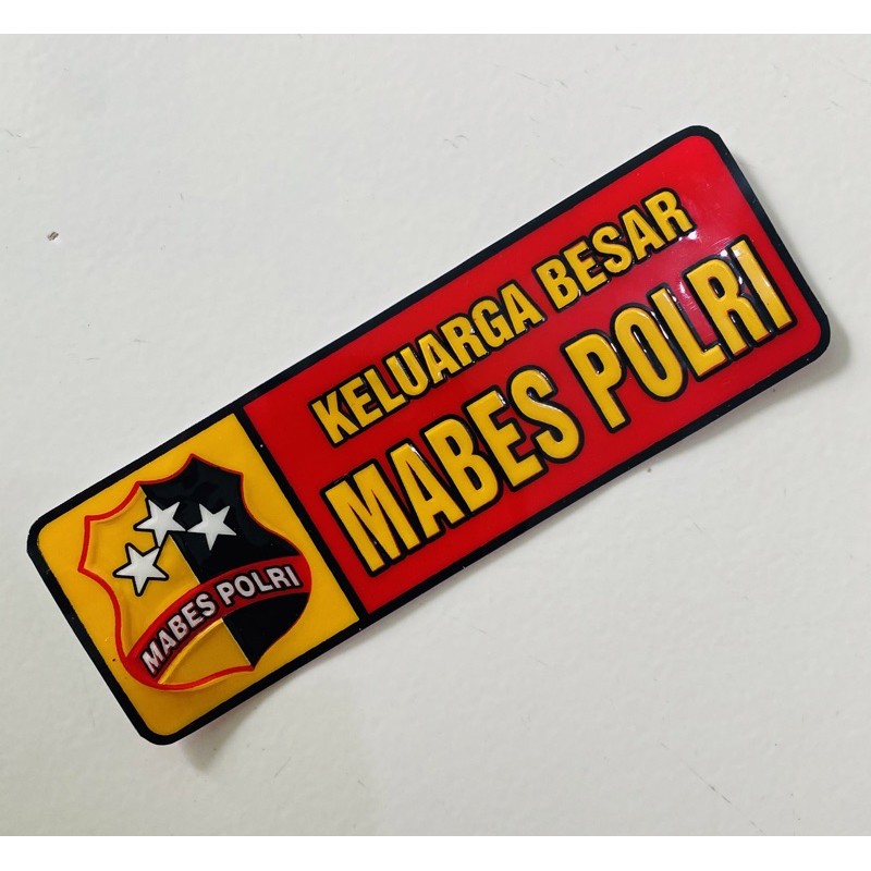 Jual Sticker Mabes Polri - Stiker Mabes Polri | Shopee Indonesia