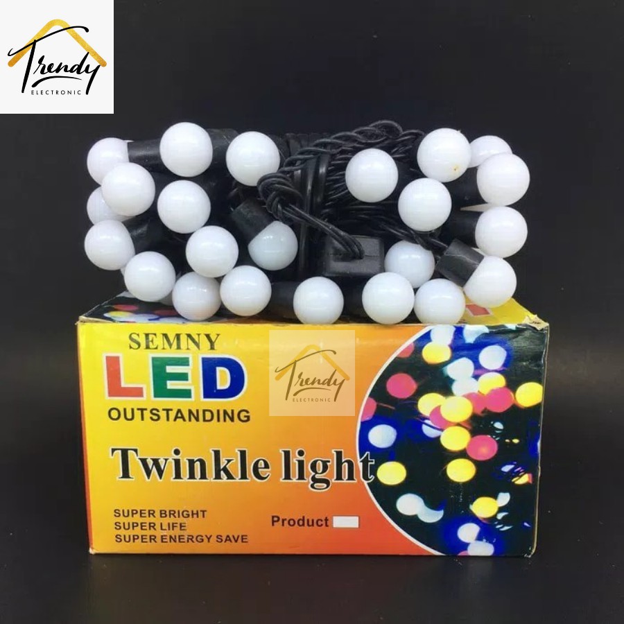 Jual Lampu Tumblr LED Anggur Bola RGB Bulat Warna Warni SEMNY | Shopee ...