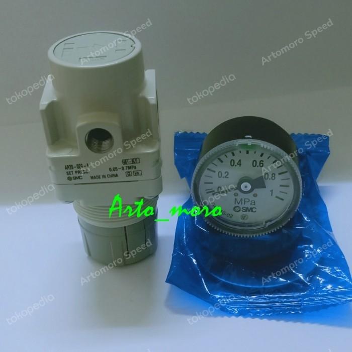 Jual Arri | Air Regulator Ar20-02 Port 1/4" Smc | Shopee Indonesia