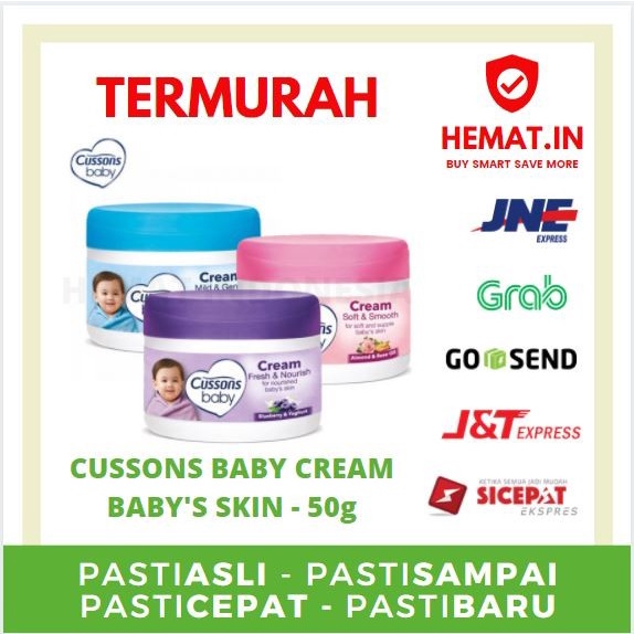 Jual Cussons Baby Cream 50GR / Krim Bayi ORIGINAL CUSSONS PREMIUM | Shopee Indonesia