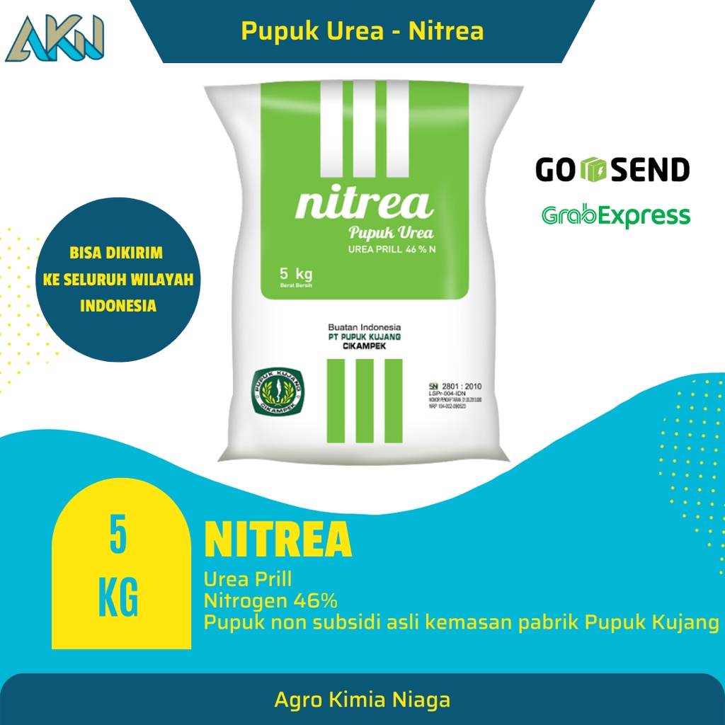 Jual Pupuk Nitrea 5 KG | Pupuk Kujang | Pupuk Urea Nitrea Non Subsidi ...
