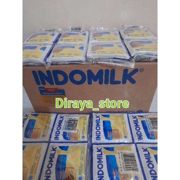 Jual Indomilk Susu Kental Manis Sachet 6 x 37gr | Shopee Indonesia