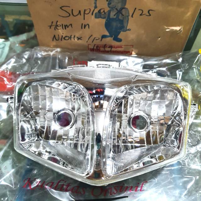 Jual Reflektor lampu depan supra x 125 helmin headlamp headlight ...