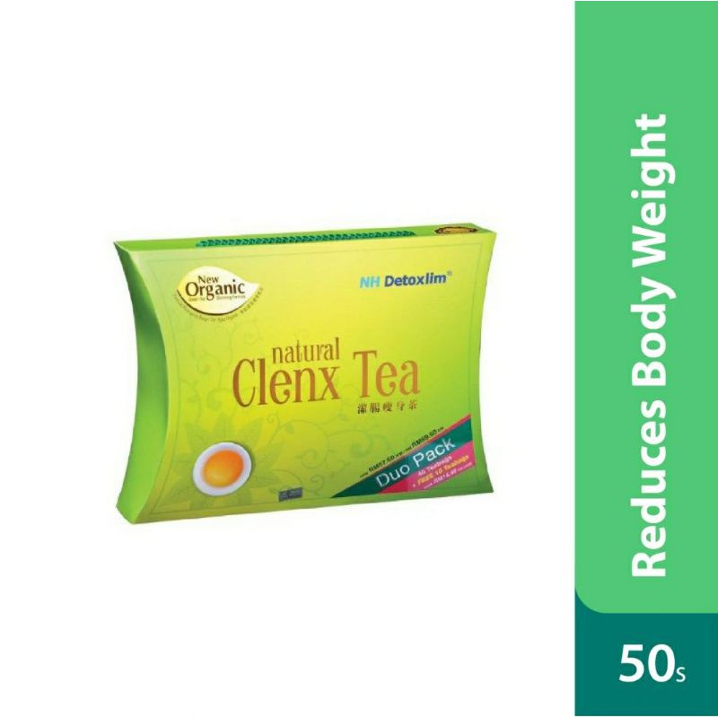 Jual Natural Clenx Tea 50s - Teh untuk mengurangi berat badan | Shopee ...