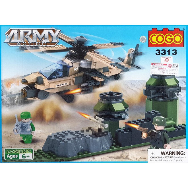 Jual Mainan Block Lego COGO Army Action 3313 | Shopee Indonesia