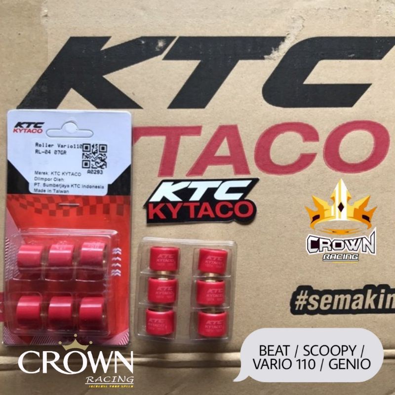 Jual Roller KTC KYTACO Beat / Scoopy / Vario 110 / Genio | Shopee Indonesia