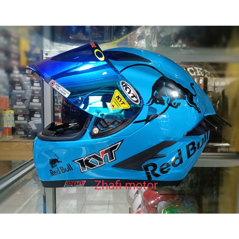 Jual helm kyt falcon FR motif terbaru paket ganteng free sopiler&stiker ...