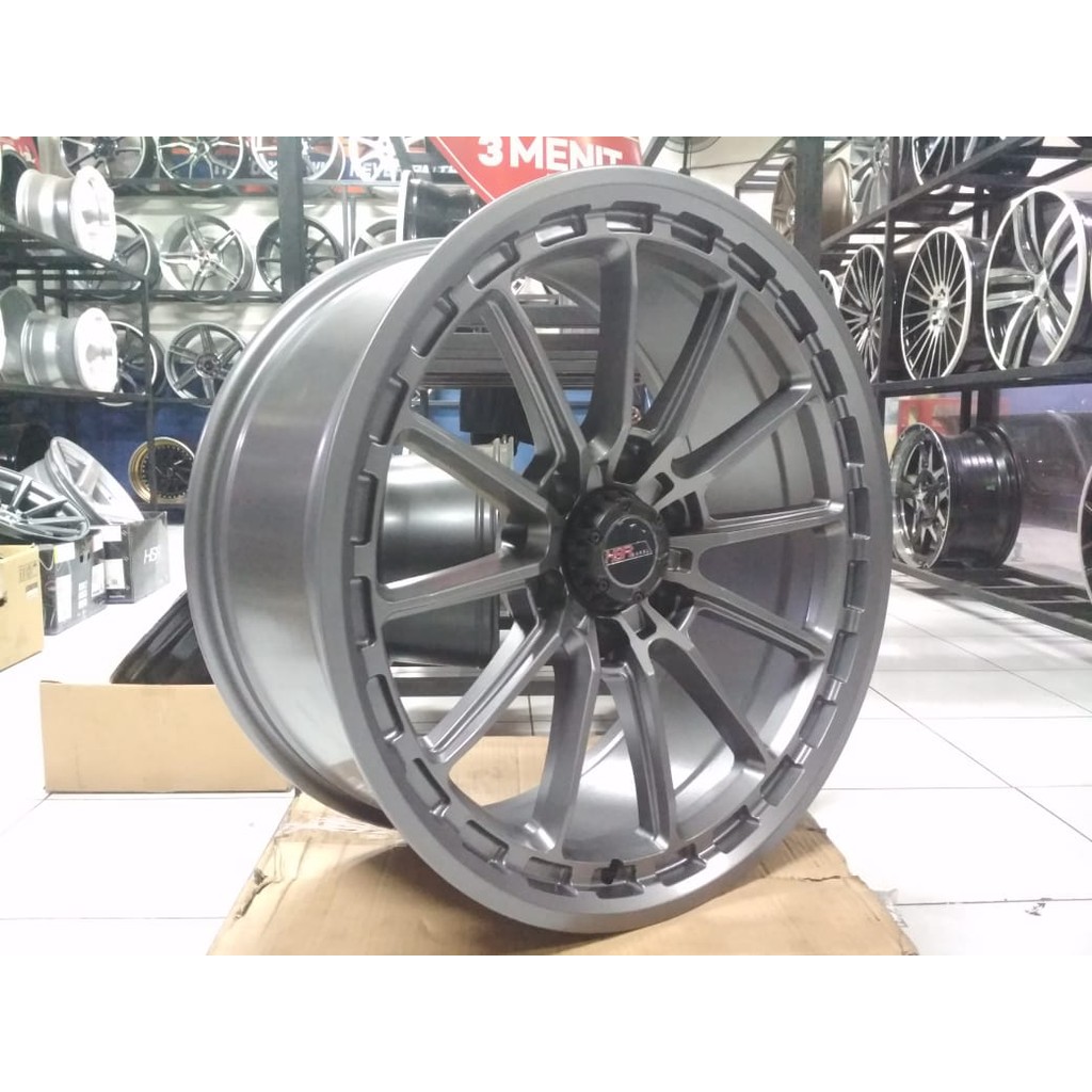 Jual Velg Mobil Ring 20 Model DPO-02 Satin Gunmetal Untuk Fortuner Pajero Trailblazer Dll ...
