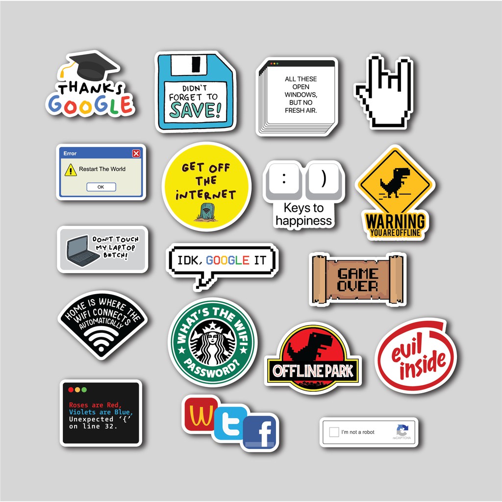 Jual STICKER PACK INTERNET MEME | STICKER TUMBLR | STIKER LAPTOP KOPER ...