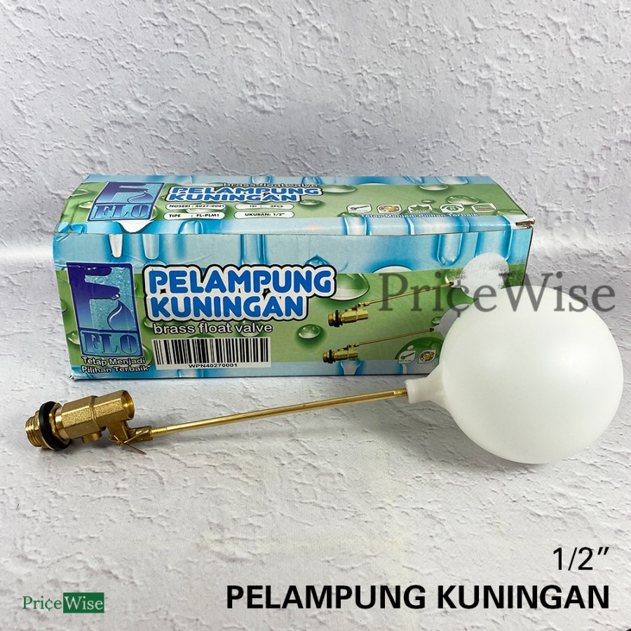 Jual Pelampung Kuningan Otomatis 1/2" Flo / Automatic Water Level ...