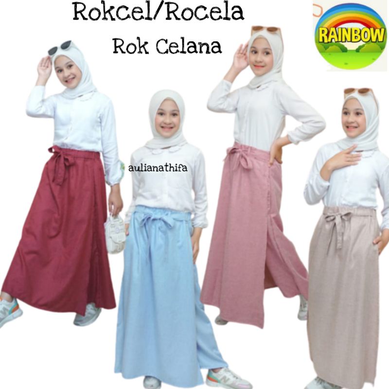 Jual Rok Celana Rocela Anak/Tanggung/Remaja Perempuan sz 12-20 Falica Rokcel by Rainbow | Shopee ...
