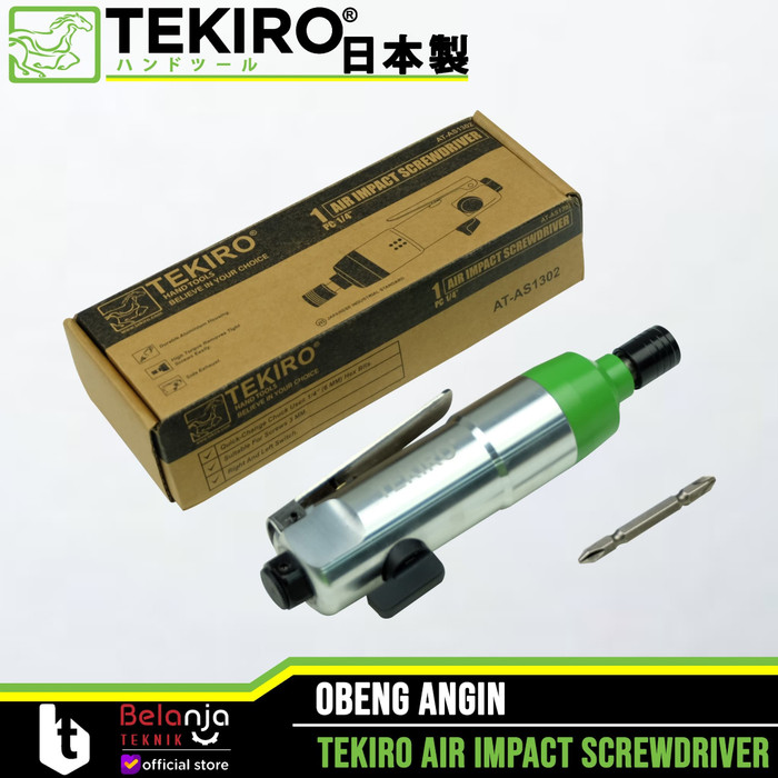 Jual TEKIRO Air Impact Screw Driver Pneumatic Obeng Angin TEKIRO AS ...