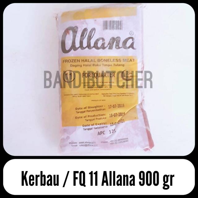 Jual Daging Kerbau India FQ 11 Allana - Buffalo Meat Forequarter Kerbau ...