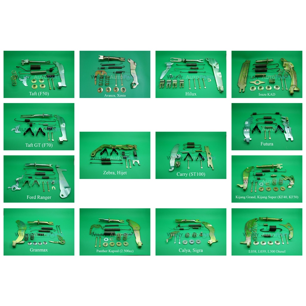 Jual Repair Kit Rem Lever Kit BELAKANG RH LH Granmax L038 L039 L300 ...