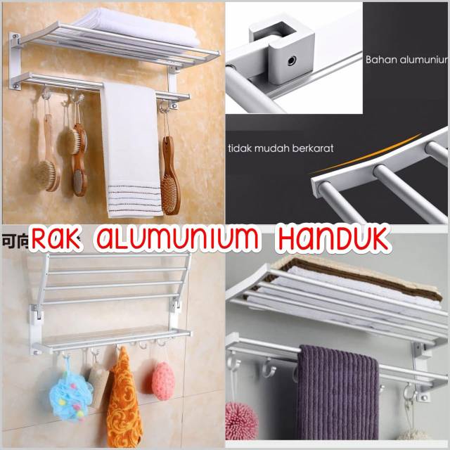 Jual Rak alumunium handuk | Shopee Indonesia