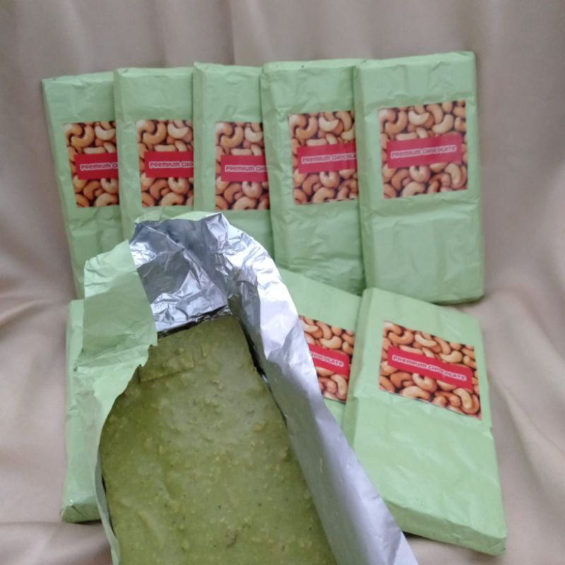 Jual Coklat premium greentea 100 gram (Leburan SQ+TAKE IT) | Shopee ...
