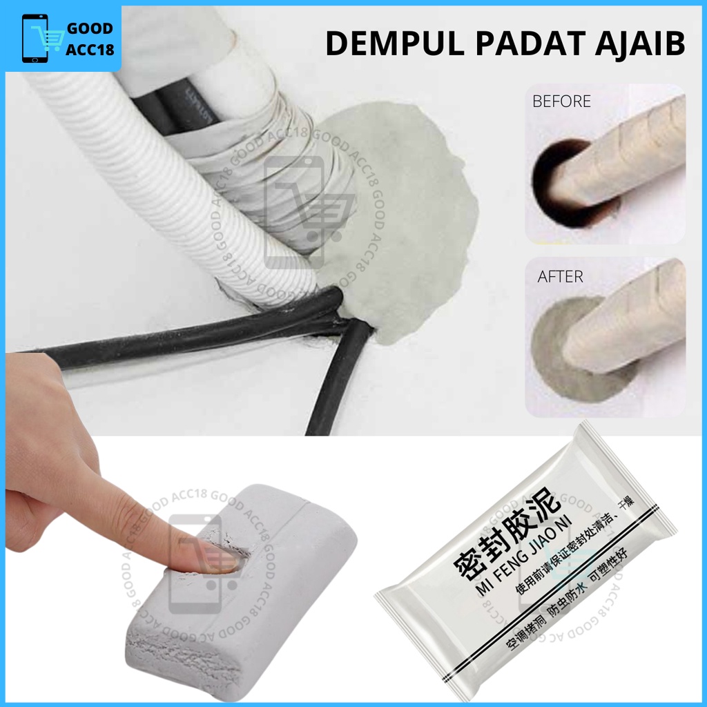Jual Sealent dempul dinding padat fleksibel ajaib penambal lubang ...