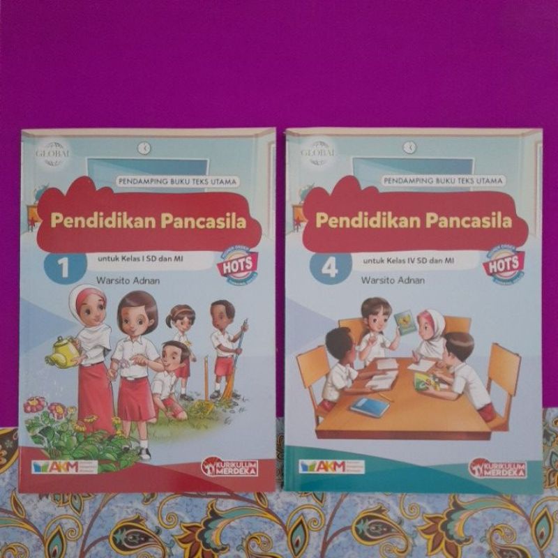 Jual PKn (Pendidikan Pancasila) SD/MI Kelas 1,2,3,4,5,6 Global kurikulum Merdeka | Shopee Indonesia