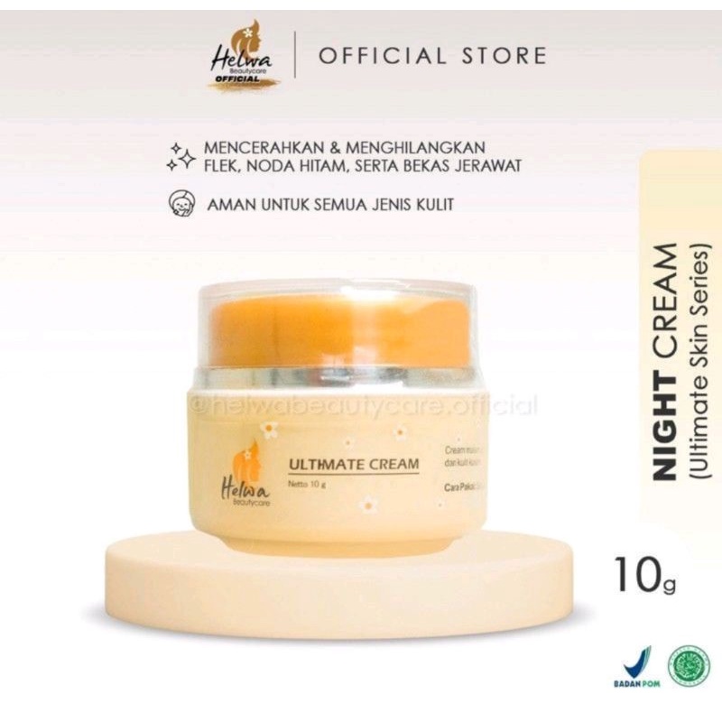 Jual ULTIMATE CREAM NIGHT HELWA BEAUTYCARE (WAJIB KONSUL) | Shopee ...