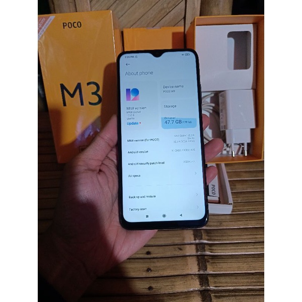 Jual POCO M3 RAM 6 ROM 128 SECOND | Shopee Indonesia