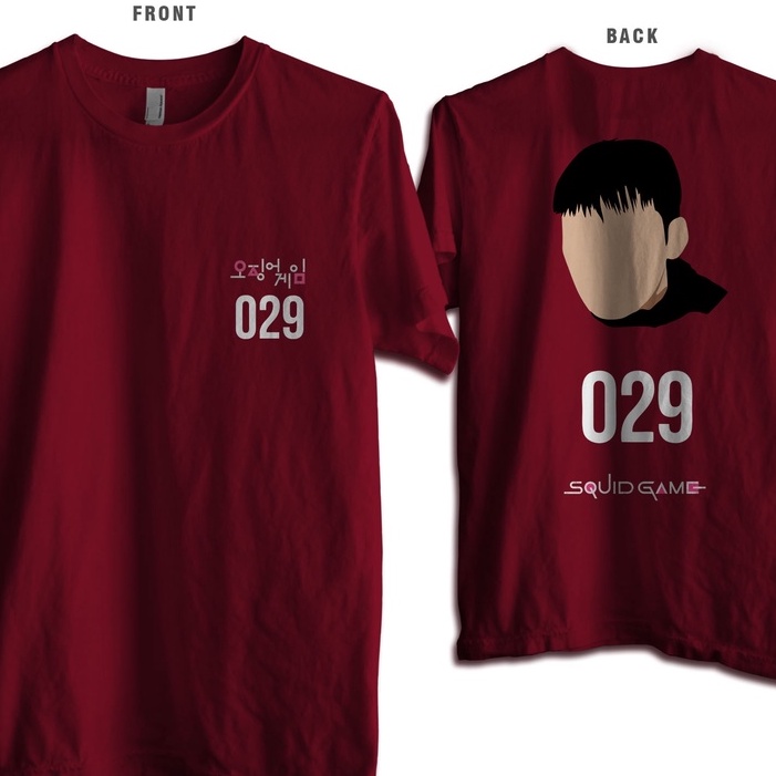 Jual KAOS 029 KDRAMA SQUIDGAME HWANG JUN HO THE POLICE | Shopee Indonesia