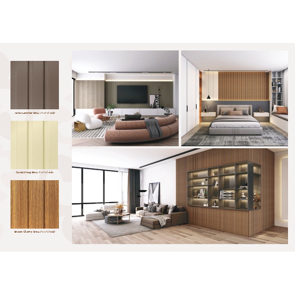 Jual Wall Panel BALIAN - A05 COASTAL FOG Triple Bar / Dinding Kayu ...