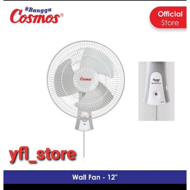 Jual KIPAS ANGIN DINDING / WALL FAN COSMOS 12CWF / 12 CWF / 12-CWF [ 12 ...