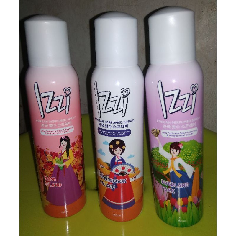 Jual Izzi korean parfumed spray 150ml. | Shopee Indonesia
