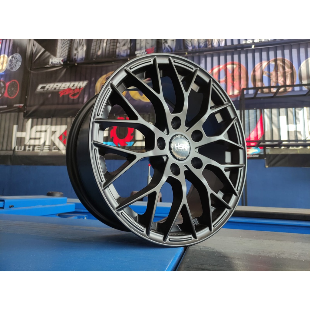 Jual Velg Mobil Racing Ring 16 Ravel Hsr Lebar 7 Matte Black Untuk Ertiga Innova Civic | Shopee ...