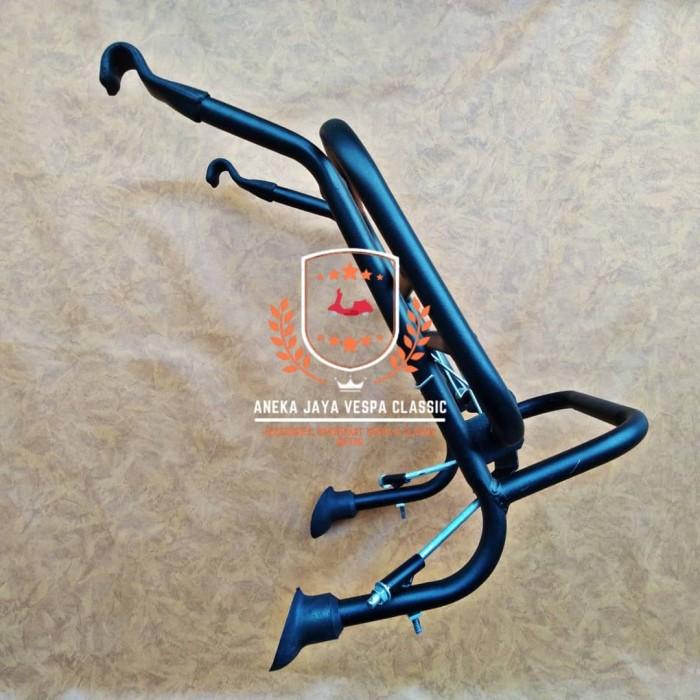Jual Frontrack Front Rack Vespa PX, Excel, Exclusive Cat Powder Coating ...
