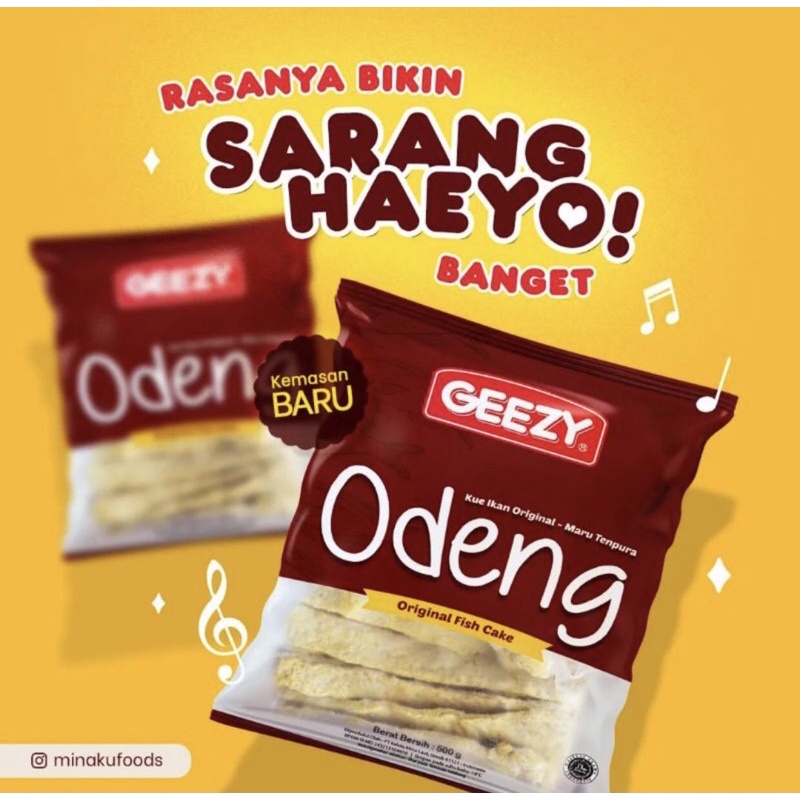 Jual GEZZY ODENG 500 GR / TEMPURA ODENG | Shopee Indonesia