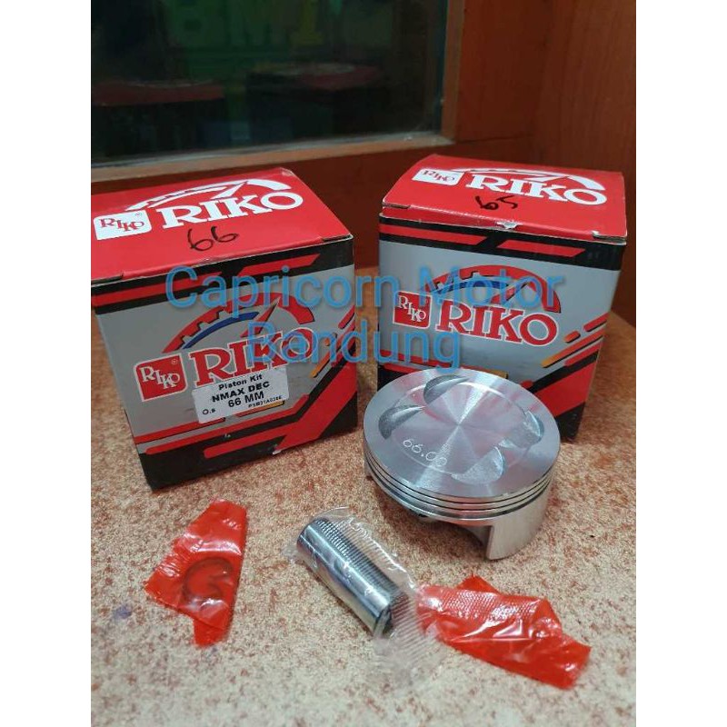 Jual Piston Kit NMAX VIXION JUPITER MX RIKO DEC BORE UP 65 66 | Shopee ...