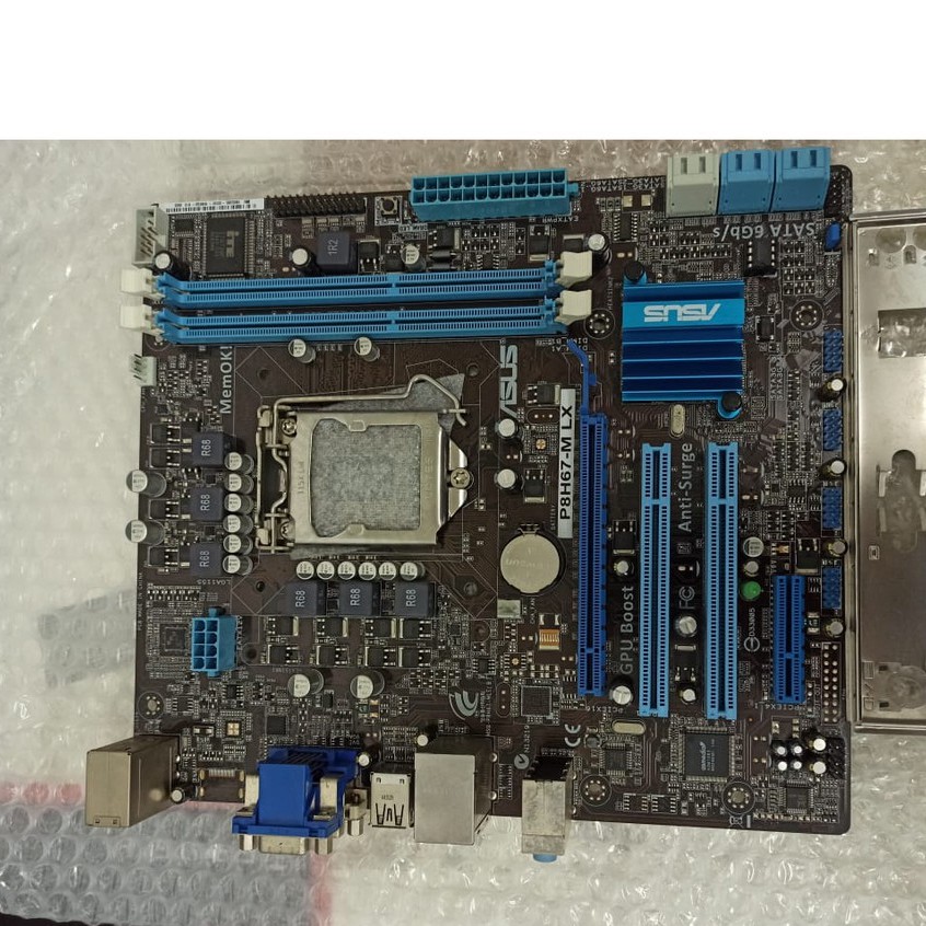 Jual MAINBOARD H67 ASUS LGA 1155 ASUS P8H67-M LX DDR3 | Shopee Indonesia
