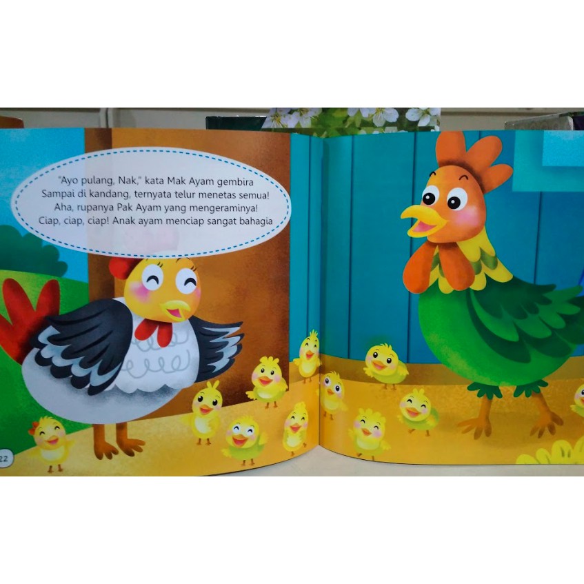Jual Buku Cerita Anak Tk Seri Fabel Andung Ila - Dimana Telur Mak Ayam ...