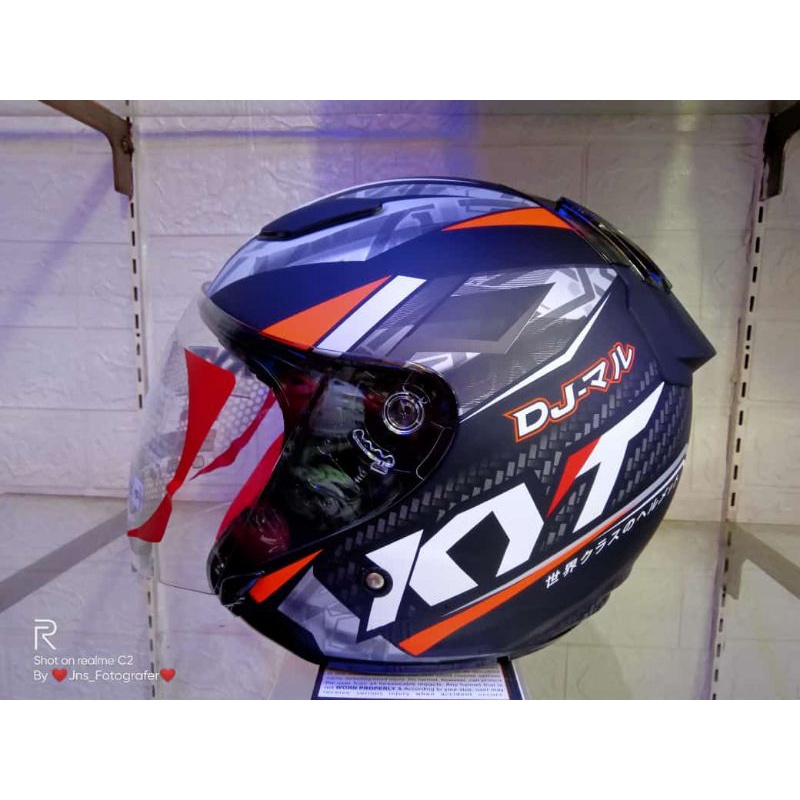 Jual Helm KYT DJ Maru Motif ORIGINAL | Shopee Indonesia