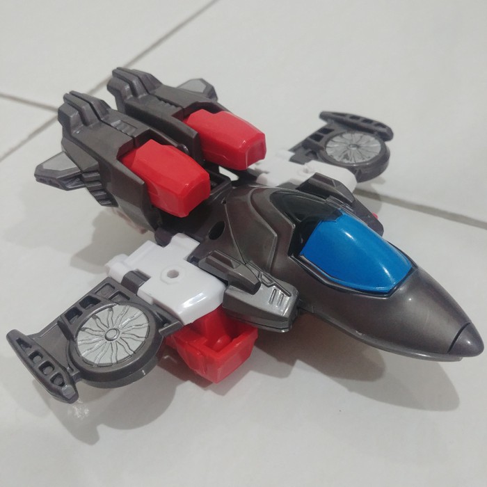 Jual Robot Tobot Mini Mach W Ii 2 Gray Pesawat Jet Mainan Anak Kado ...