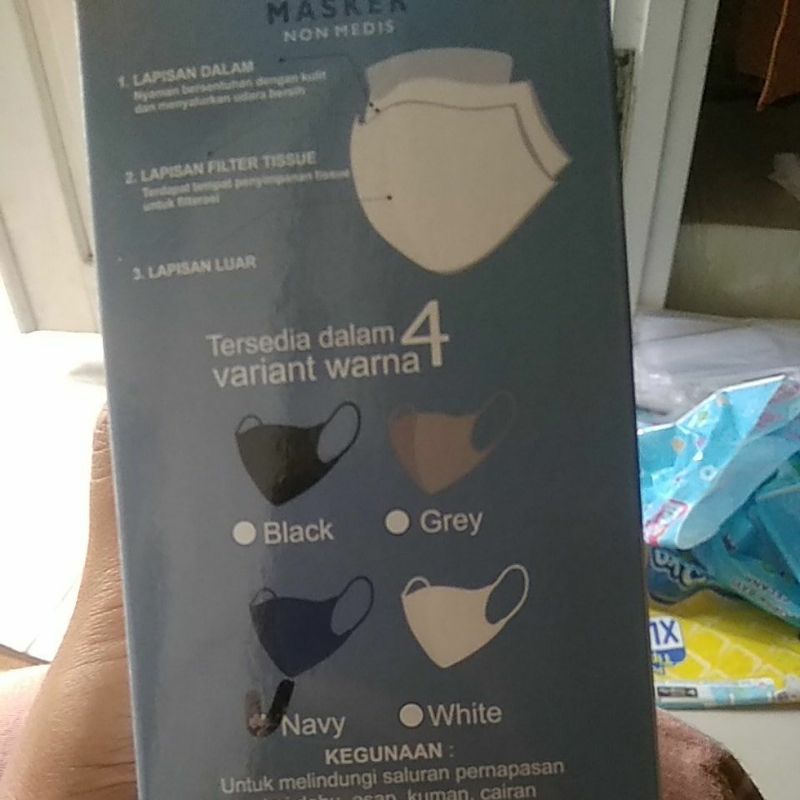 Jual Texa Masker Kain Non-Medis/Box (12pcs) | Shopee Indonesia