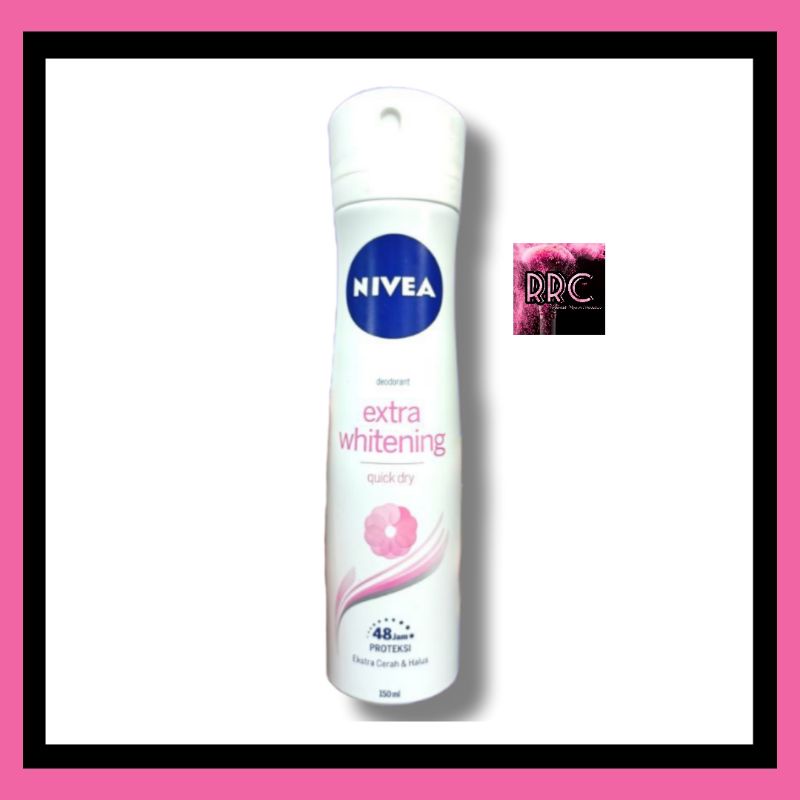 Jual Nivea extra whitening spray 150ml | Shopee Indonesia