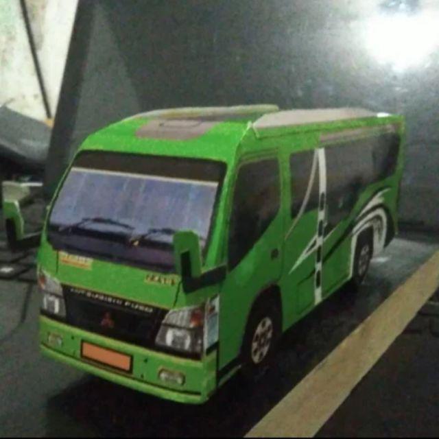 Jual Papercraft Miniatur isuzu elf custom | Shopee Indonesia