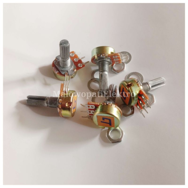 Jual Potensi Mono 50K 100K Potensio Meter tone Control Volume | Shopee ...