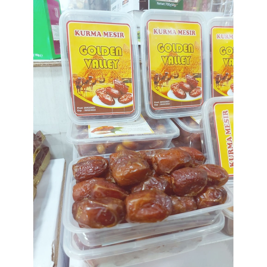 Jual Kurma Madu Mesir Golden Valley 500gr// Kurma manis oleh oleh haji ...
