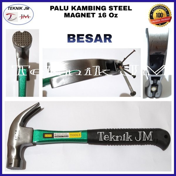 Jual PALU BESI GAGANG FIBER 16 Oz EXITO PALU KAMBING BESAR PALU BESI 0 ...
