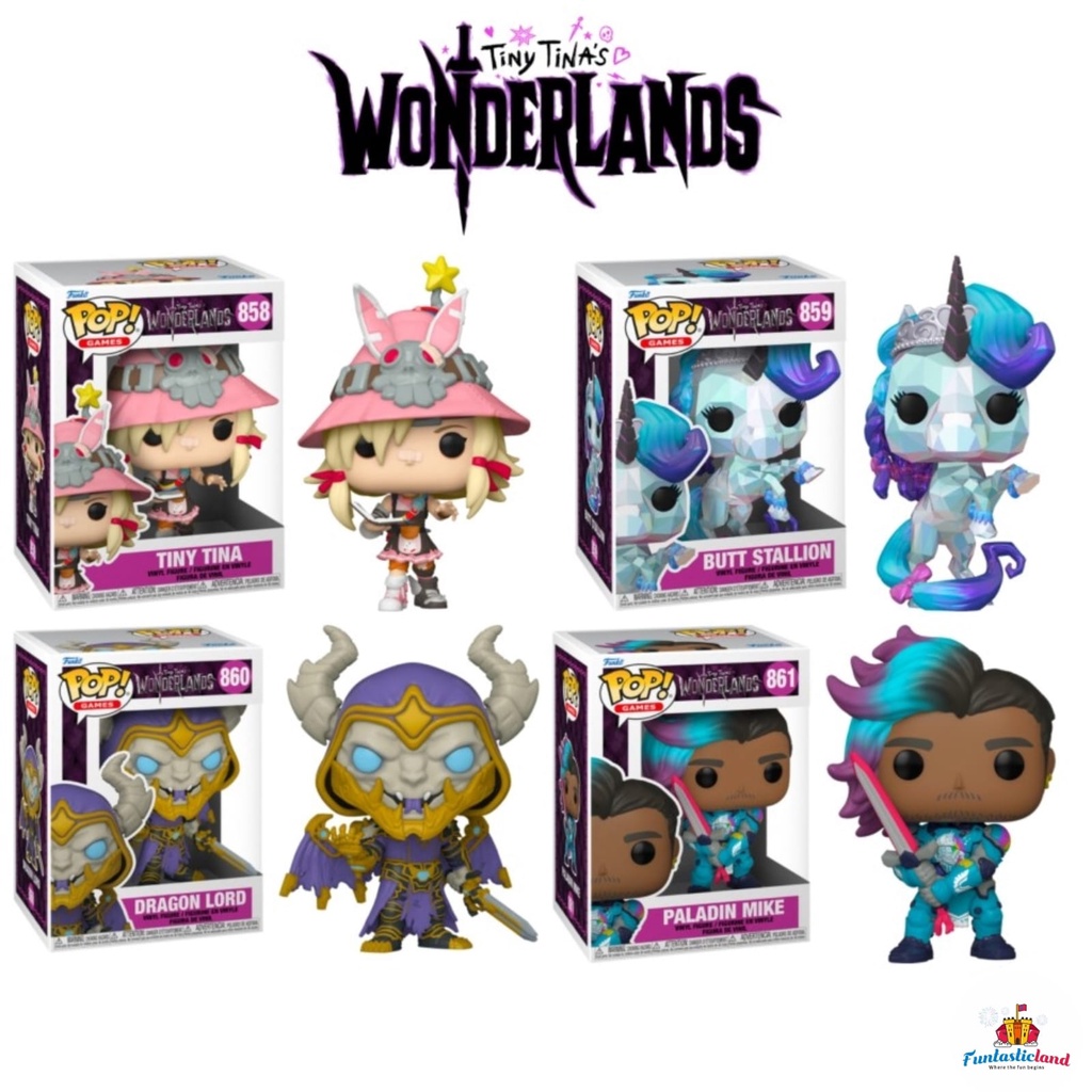 Jual Original Funko POP! Set Promotion Games - Borderlands Tiny Tina's ...