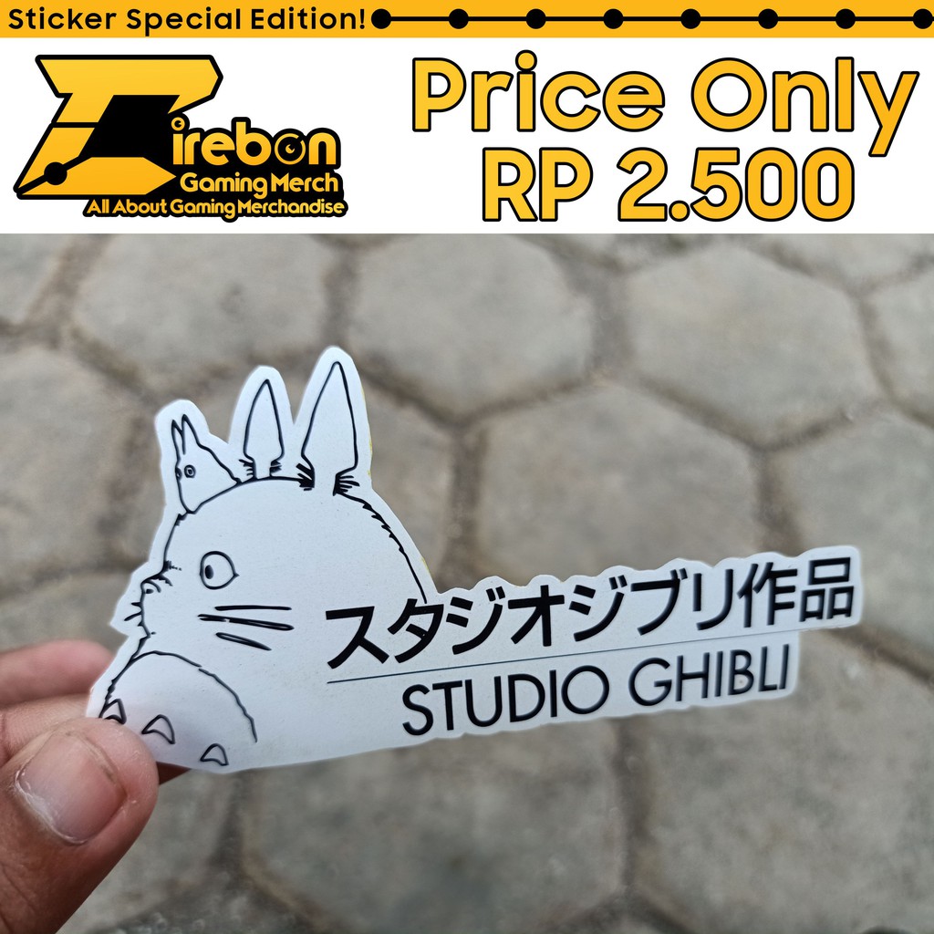 Jual Sticker Stiker Studio Ghibli | Shopee Indonesia
