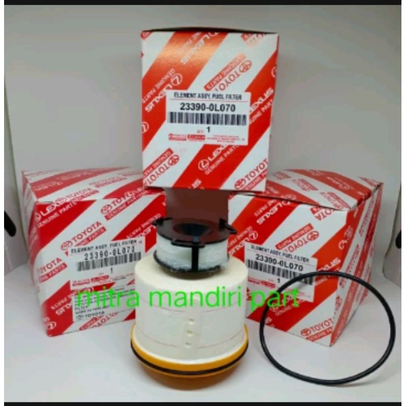 Jual FILTER SOLAR ELEMENT FUEL FILTER TOYOTA INNOVA REBORN FORTUNER VRZ ...