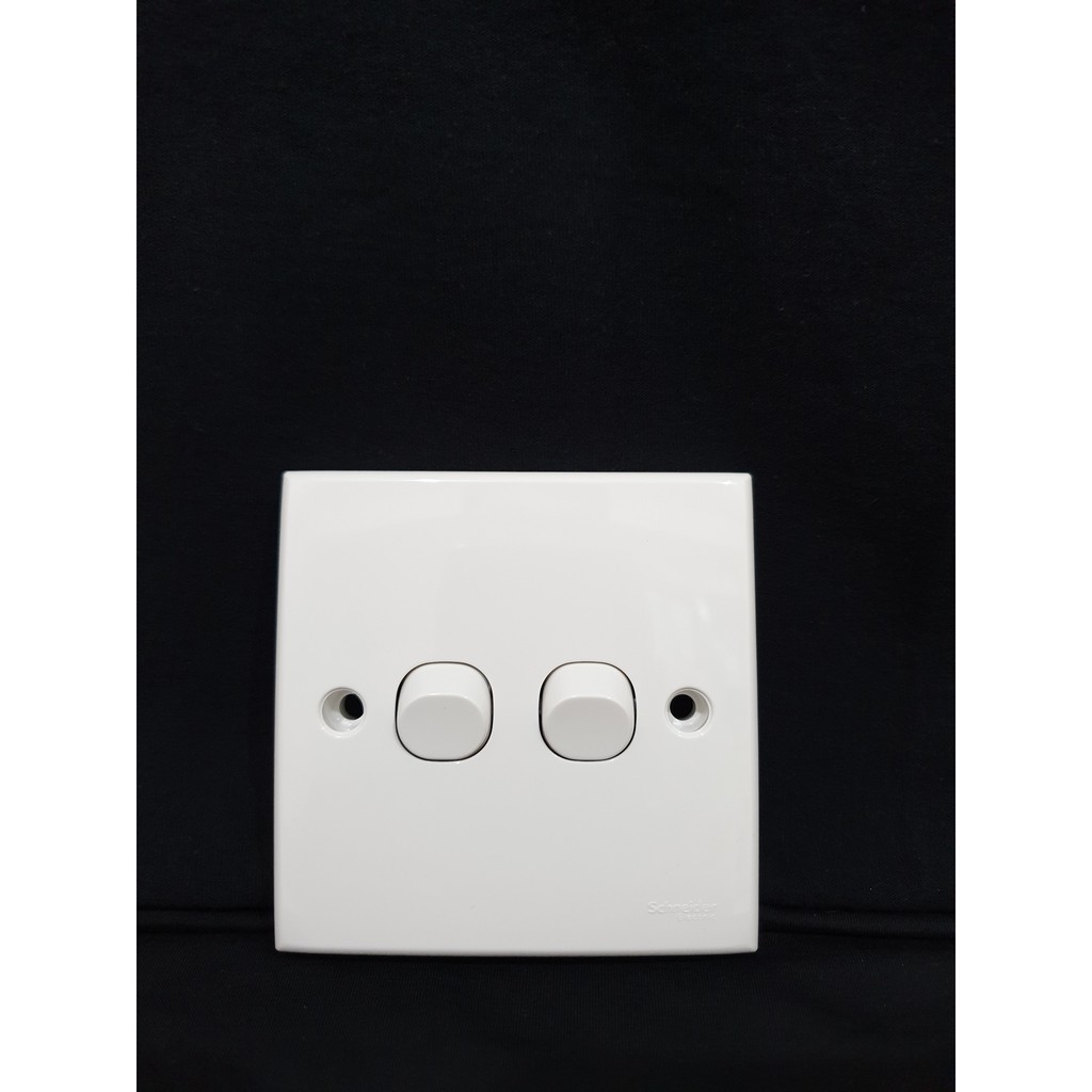 Jual SCHNEIDER CLASSIC SAKLAR ISI 2 / SERI / 2 GANG CLIPSAL | Shopee ...