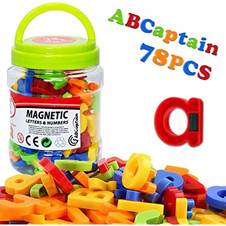Jual FIRST CLASSROOM Magnetic Letters and Numbers - Mainan Puzzle Huruf ...