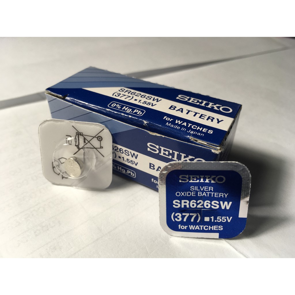Jual Original Baterai / Batere / battery / Batre Seiko Sr 626 | Shopee ...