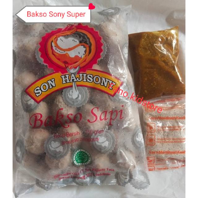 Jual Bakso Sony Super Hajisony Asli Bandar Lampung | Shopee Indonesia