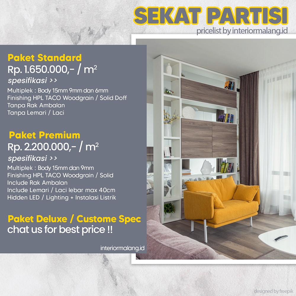 Jual KITCHEN SET LEMARI WARDROBE DIVAN BED SEKAT PARTISI BACKDROP ...